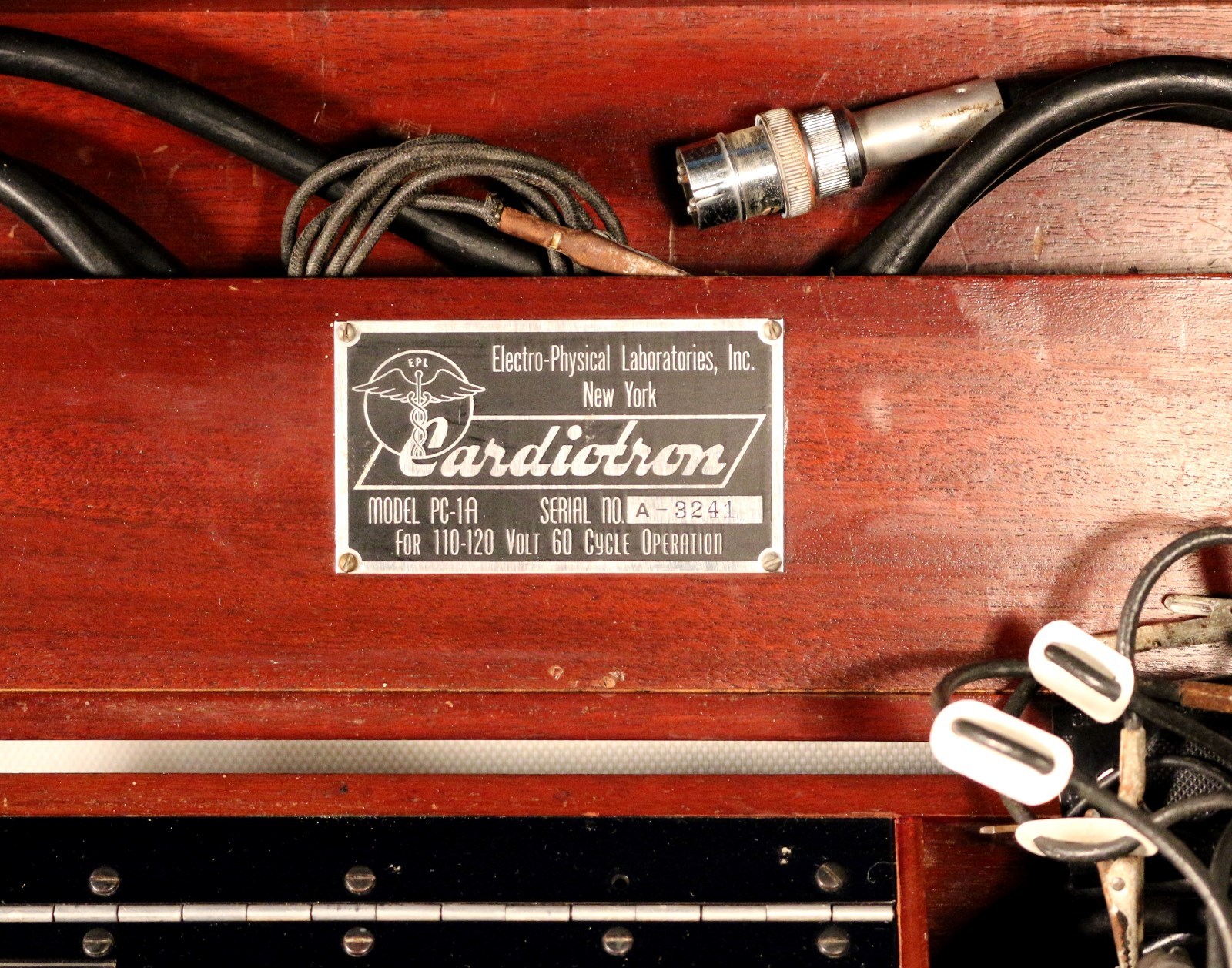 1940's CARDIOTRON Portable ECG EKG Machine, Rare Vintage Medical ...