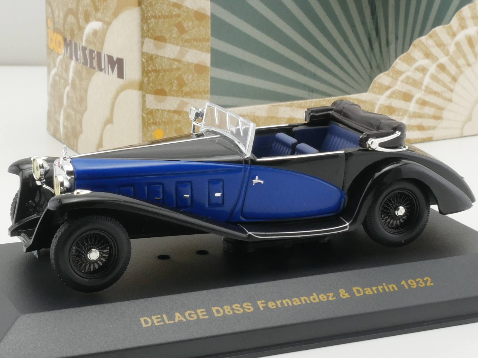 IXO Museum 1/43 Delage D8ss Fernandez Darrin 1932 MUS046 for sale ...