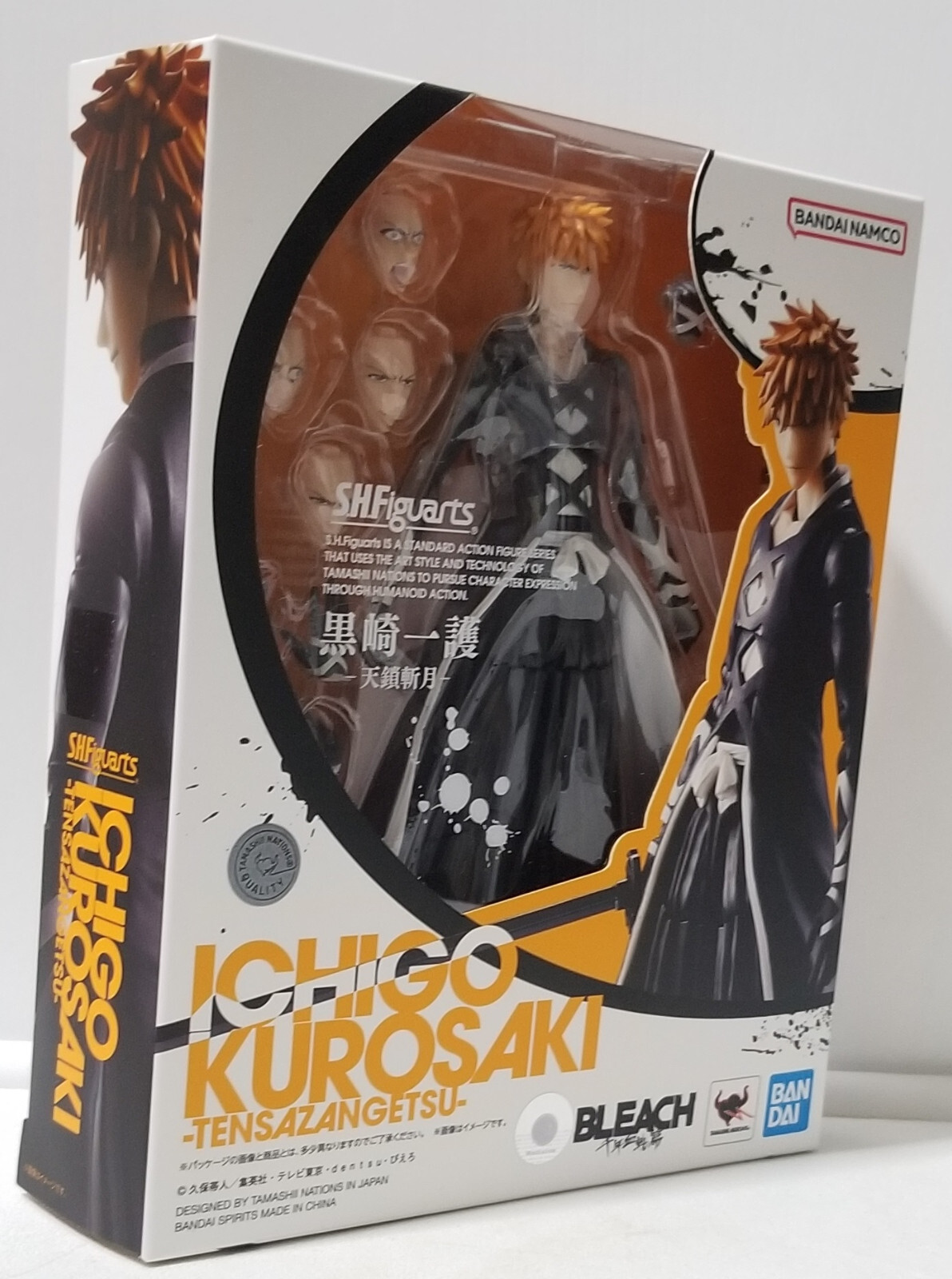 IN STOCK Authentic Bandai S.H.Figuarts SHF Bleach Ichigo Kurosaki Tensa ...