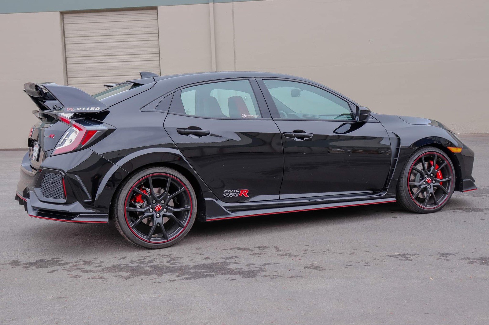 fk8 type r Spoiler Decal | eBay UK