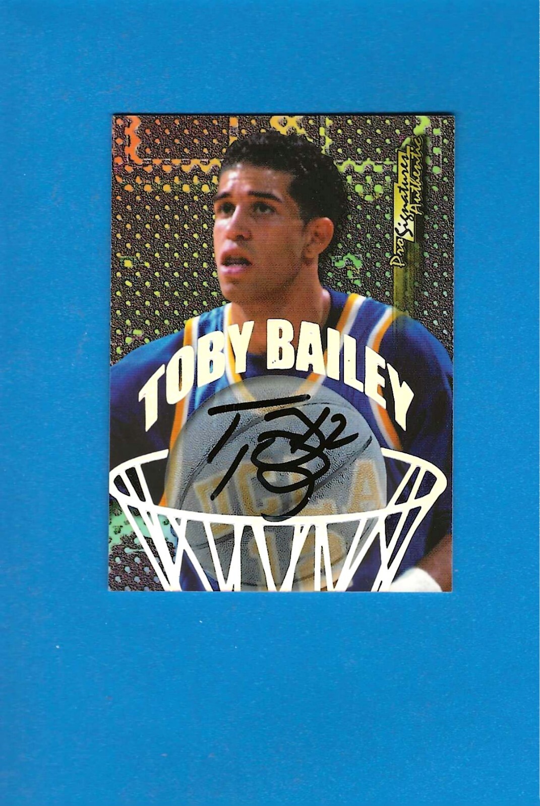 1998-99 Impulse Pro Signatures Authentic Toby Bailey Rookie Auto RC | eBay