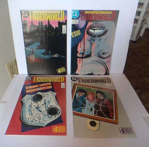 DC Comics 1987 Underworld Complete Series 1-4 Bagged and Boarded | eBay