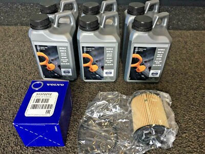 GENUINE VOLVO D4 VED DIESEL PETROL SERVICE KIT - OIL FILTER - 0W/20 6 ...