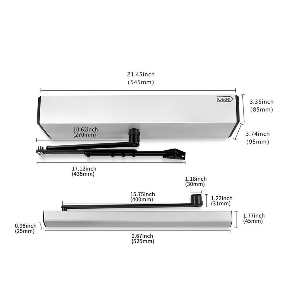 Automatic Touchless Swing Door Opener with Wireless White Infrared ...