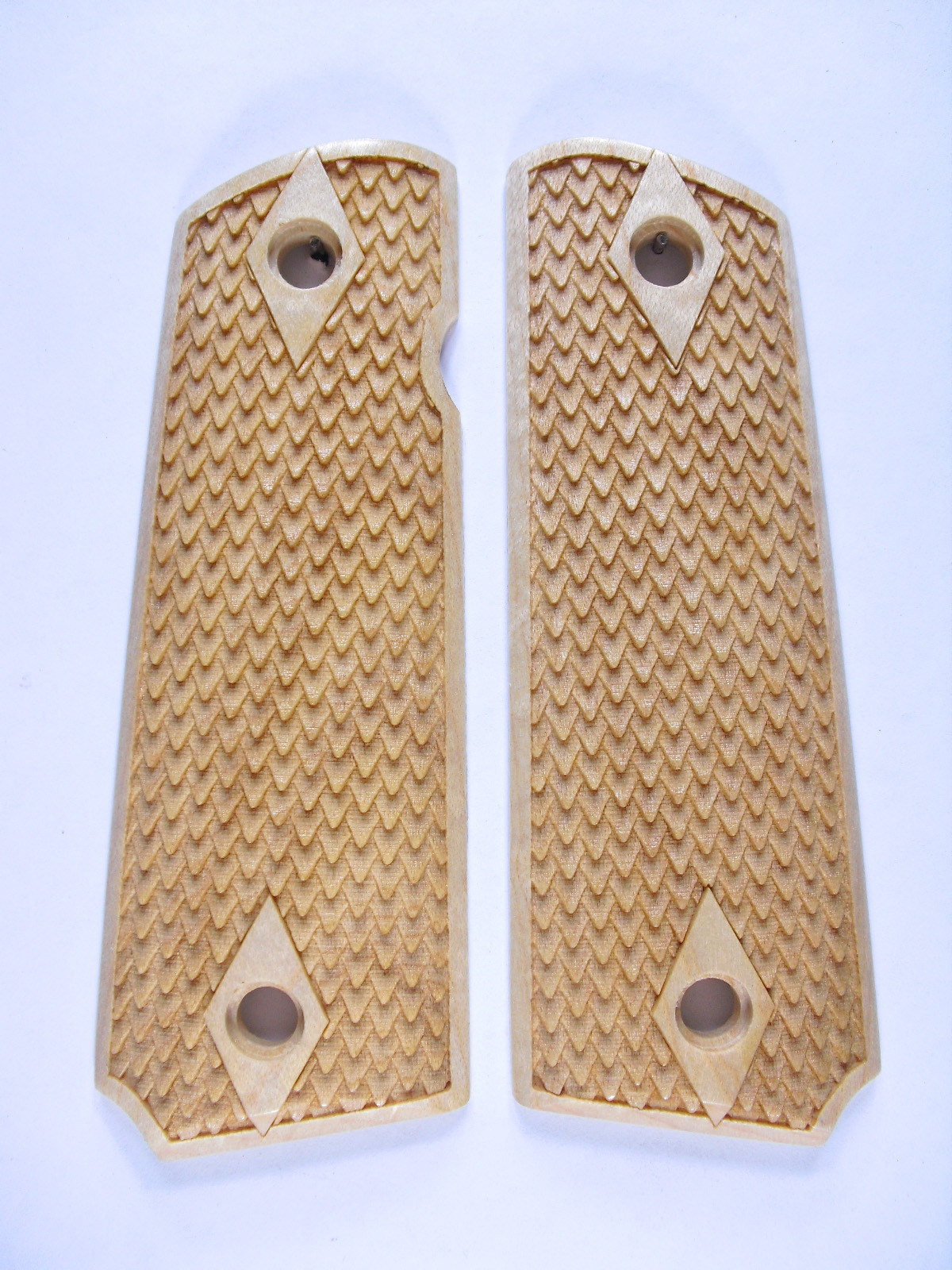 Maple Dragon Scale 1911 Grips Engraved Textured | eBay