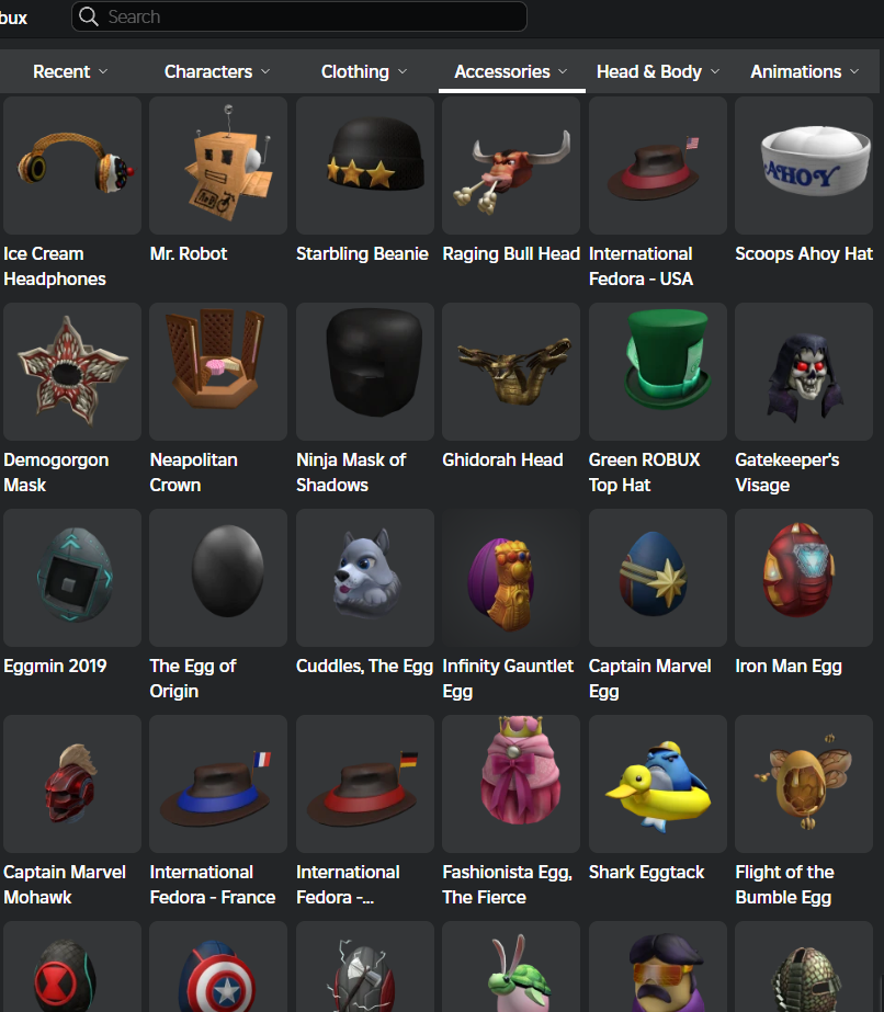 Roblox Account w/ Rainbow Barf Face + other exclusives/limiteds | eBay