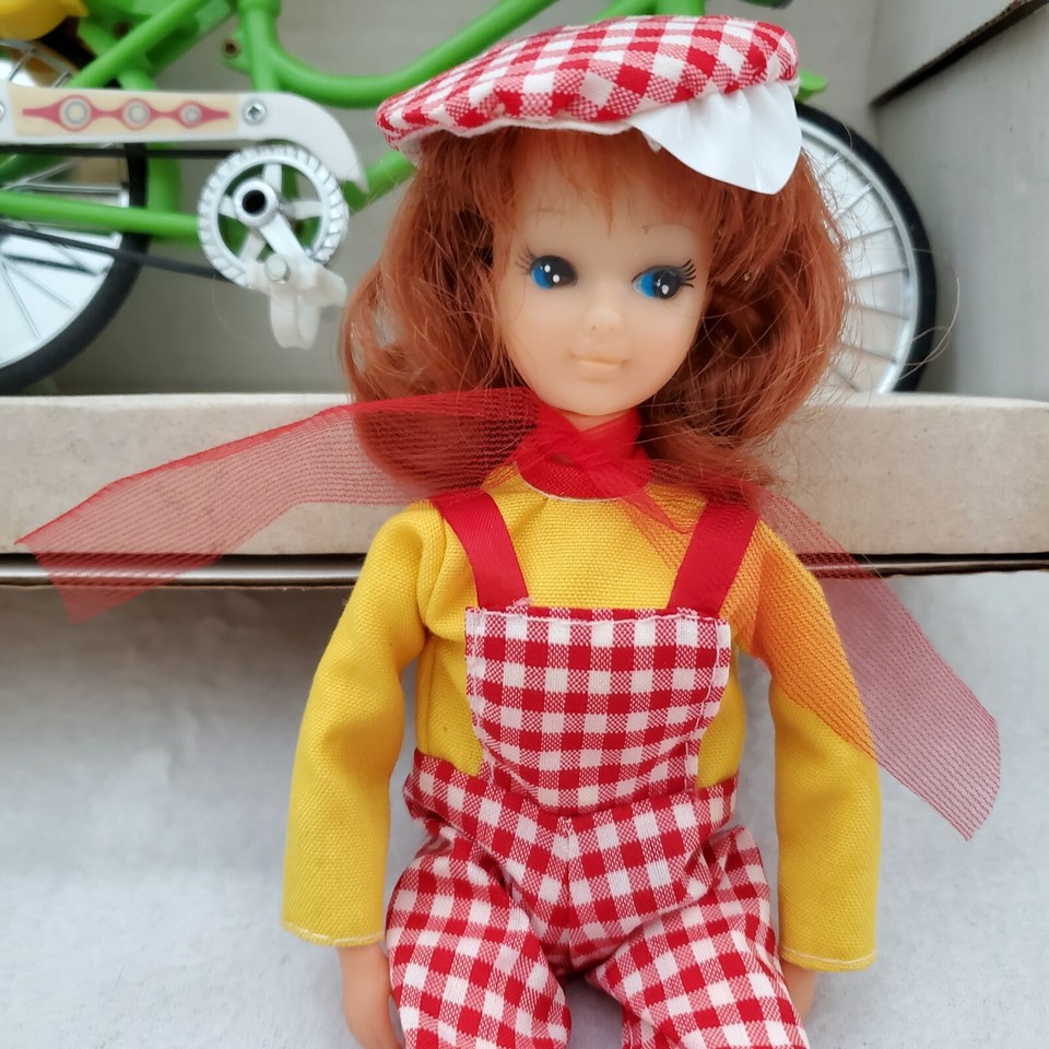 Vintage Lady Christopher Electric Bicycle Rare W/ Box Toy Figurine ...