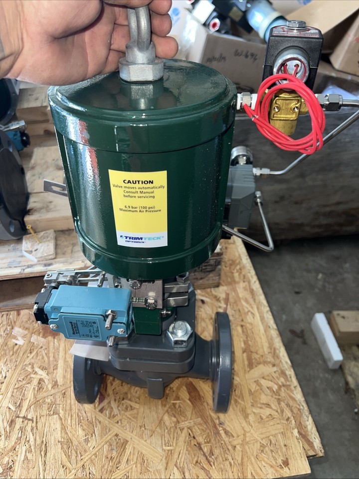 CONTROL VALVE, GLOBE, 1.5” TRIMTECK OPTIMUX MODEL OPGL OPTK 25 HPP4000 ...