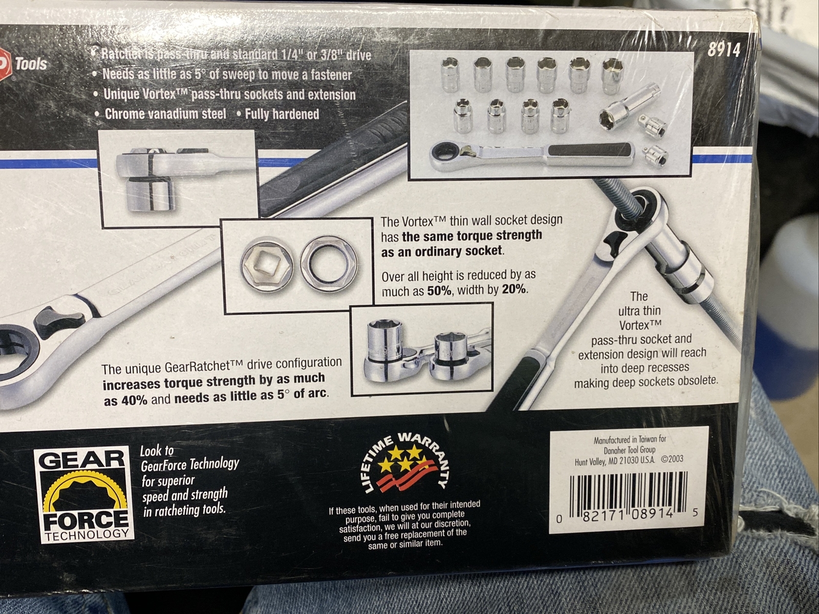 GearRatchet GearWrench 14pc Metric Vortex Socket Set, Part #8914 | 3 ...