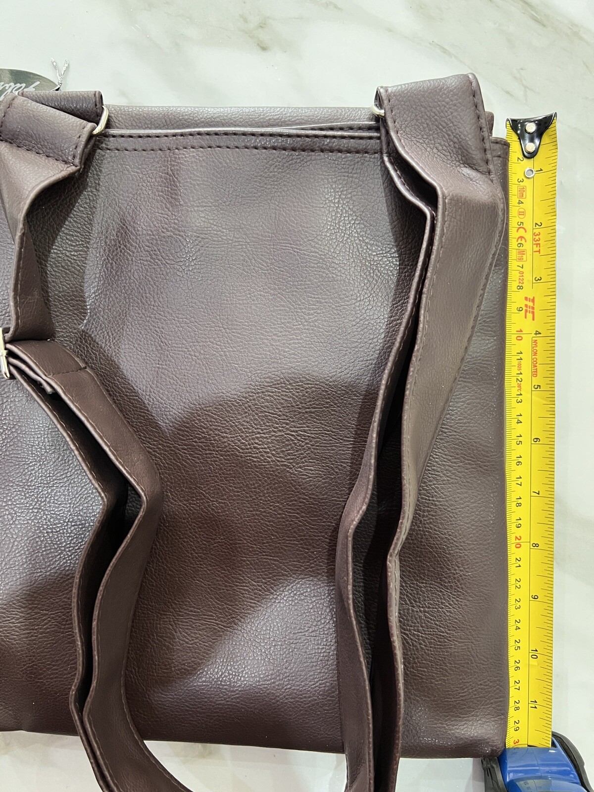 Quality Leather Feel Cross Body Messenger Bag Handbag Brand New - BLACK ...