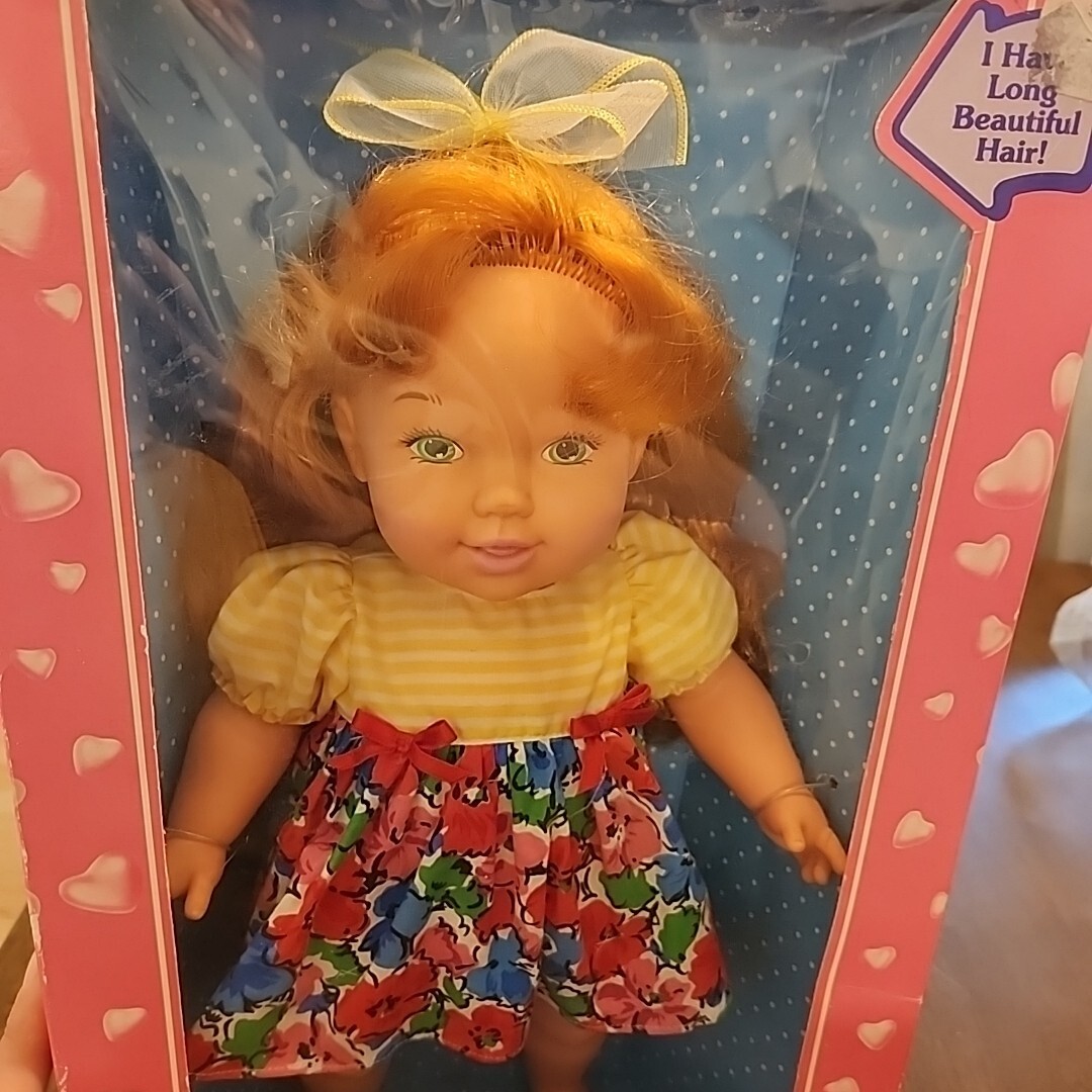 Lovable Babies, Lovable Tots Doll Mattel 1993 New In box Red Hair Vinyl ...