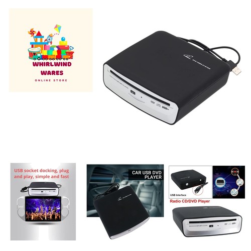 Car External Universal CD Player USB External Car Slot-Load CD Player ...