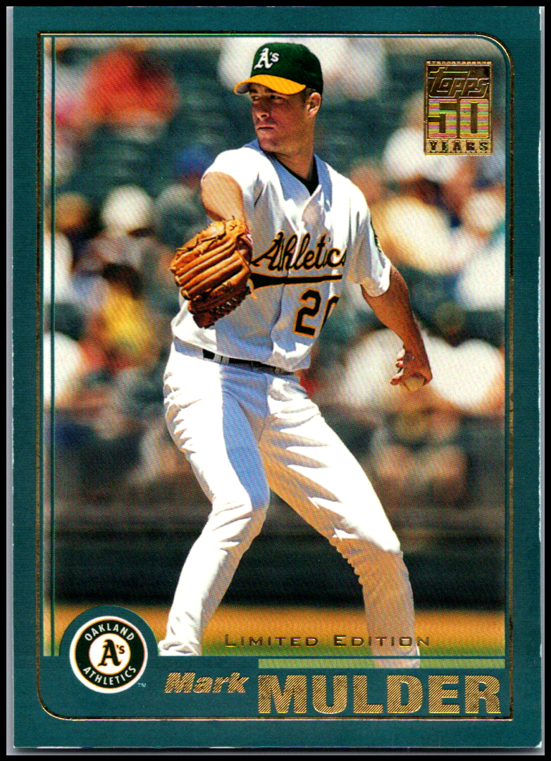2001 Topps Limited Edition #321 Mark Mulder - FREE SHIPPING! | eBay