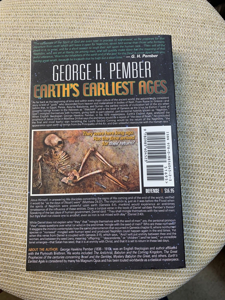 Earth's Earliest Ages, Paperback by Pember, George H., Very Good ...