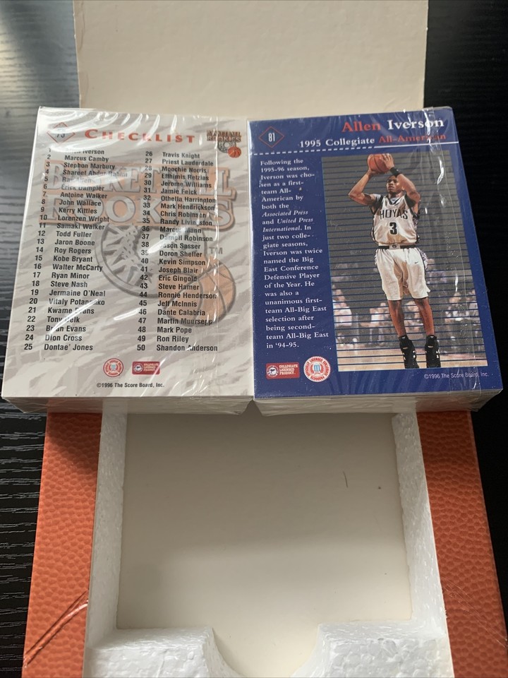 1996-97 Scoreboard Basketball Special Package Rookies Box (Sealed Cards ...