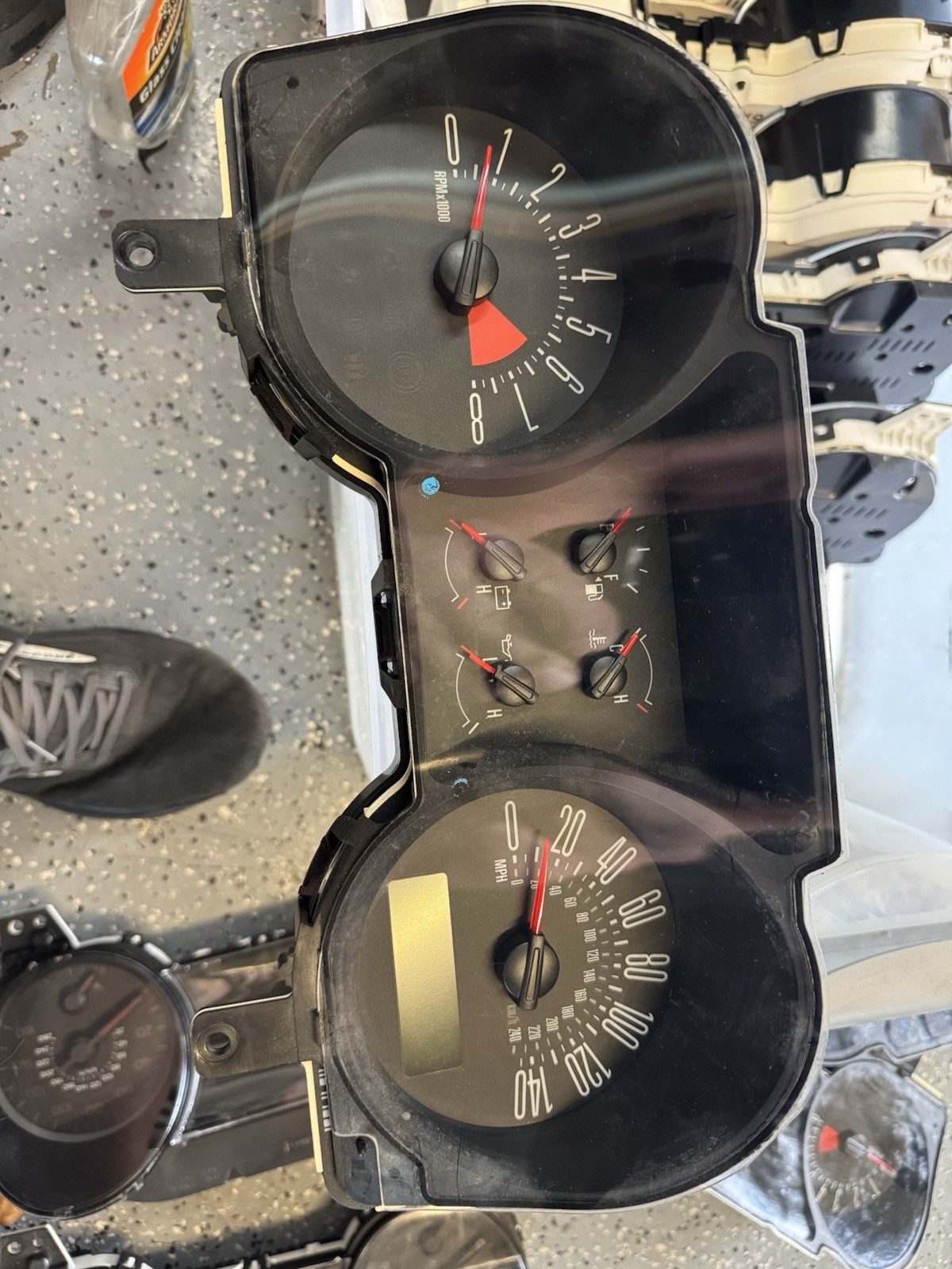 2005 - 2009 FORD MUSTANG 4.6L GT SPEEDOMETER CLUSTER OEM 7R33-10849-GC ...