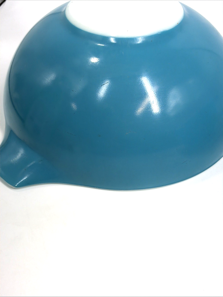 Pyrex Horizon Blue Cinderella Mixing Bowls Set of 2 -442 1 1/2 Qt and ...