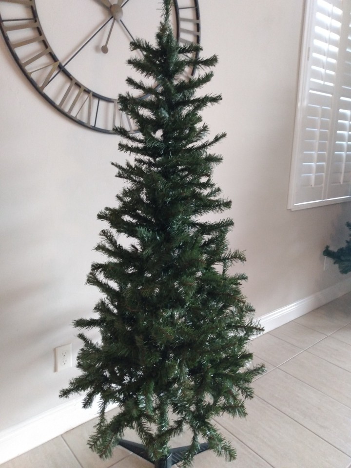 Holiday Time 6ft Non Lit Wesley Pine Tree 378 Branch Tips 2.67ft ...