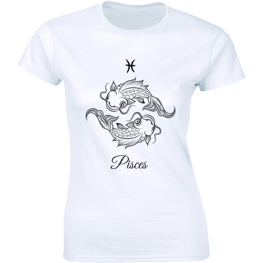Pisces Shirt Design Pisces Zodiac Sign T Shirt Design Vector Download