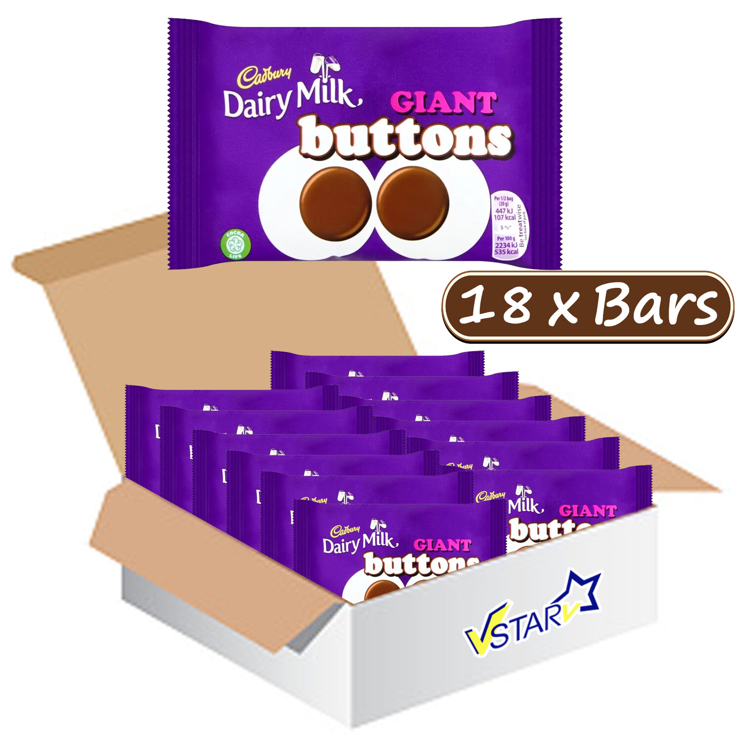 HALF BOX of Chocolate Bars - Aero Cadbury Kit Kat Mars Snickers Reese’s ...