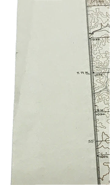 Corydon Quadrangle, Iowa 1937 Iowa Topographical Map Vintage Not a ...