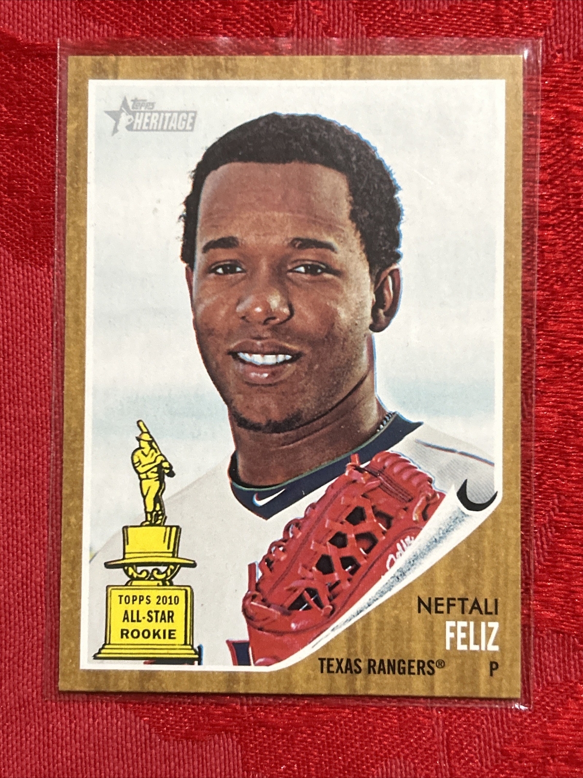 2011 Topps Heritage Neftali Feliz Texas Rangers #287 | eBay