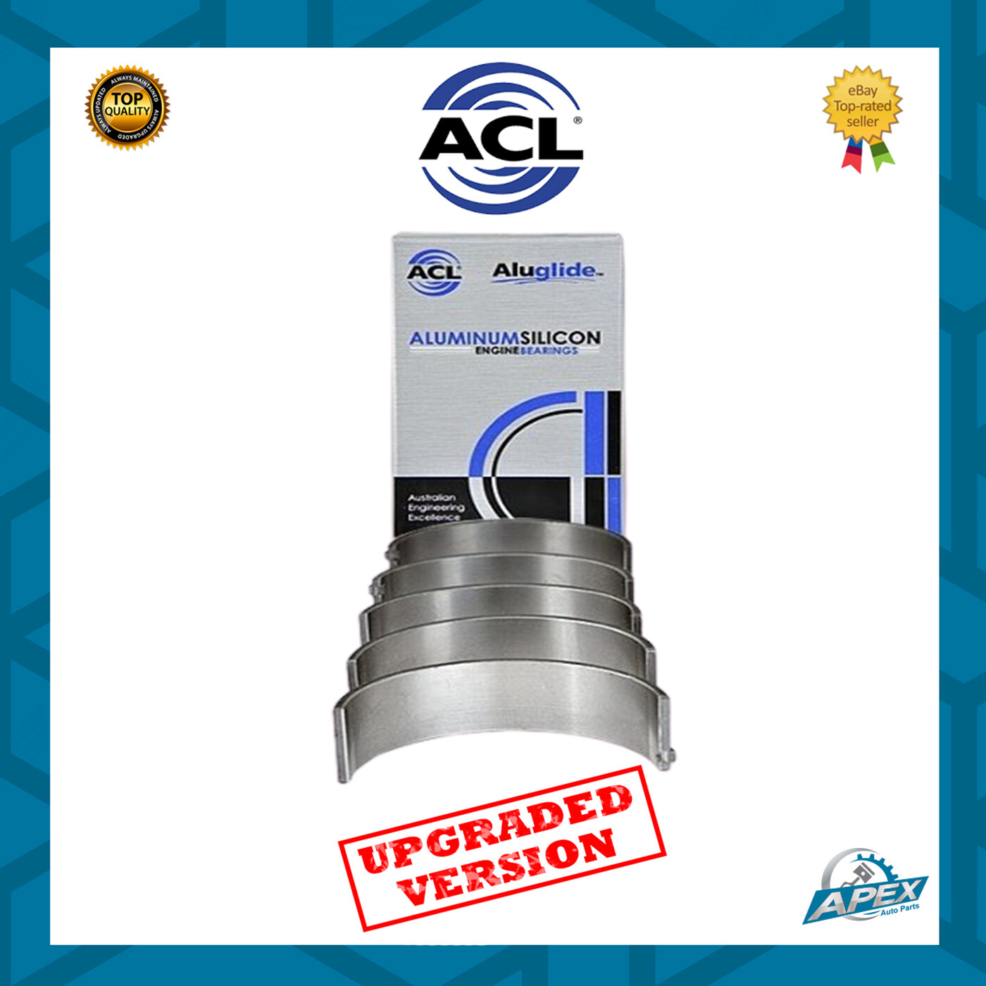 N57 CONROD BIG END BEARING SET FOR BMW 3.0D N57306 D-N57D30 - 0.75 ...