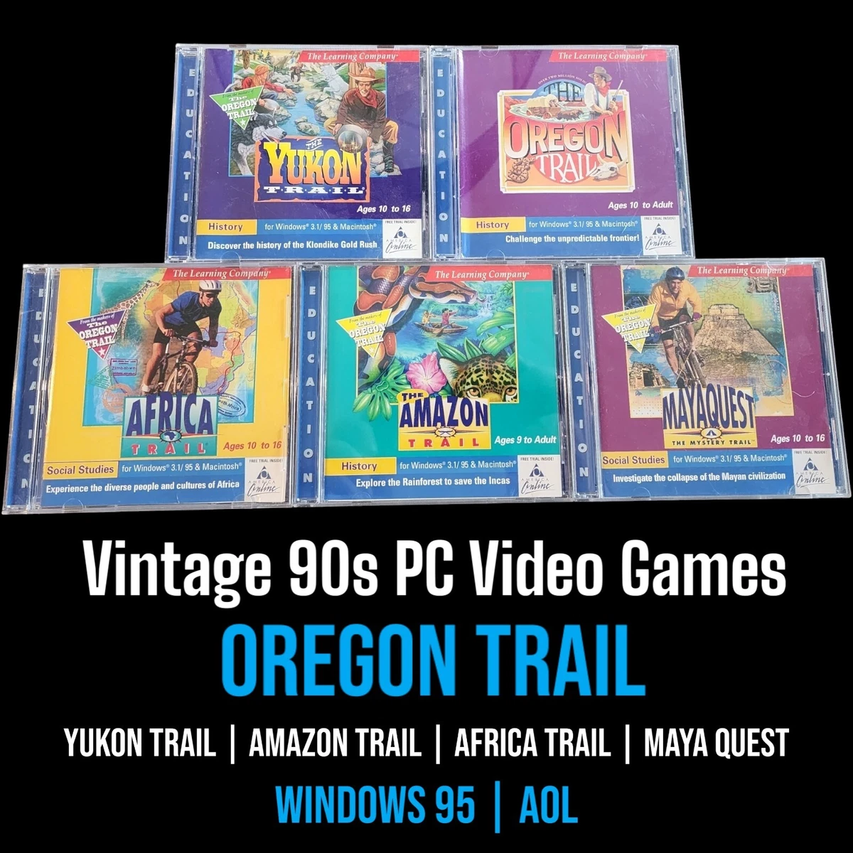 90s Computer Game Characters