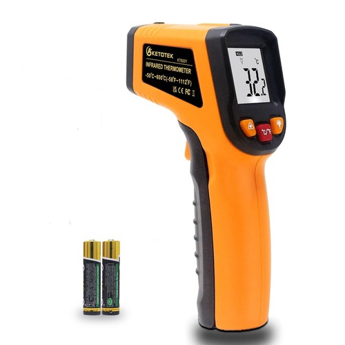 Digital Infrared Thermometer Temperature Gun -58°F-1112 °F(-50°C - 600 ...