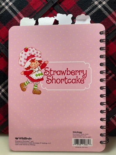 Brand NEW Strawberry Shortcake Notebook Stationary Vintage Style | eBay