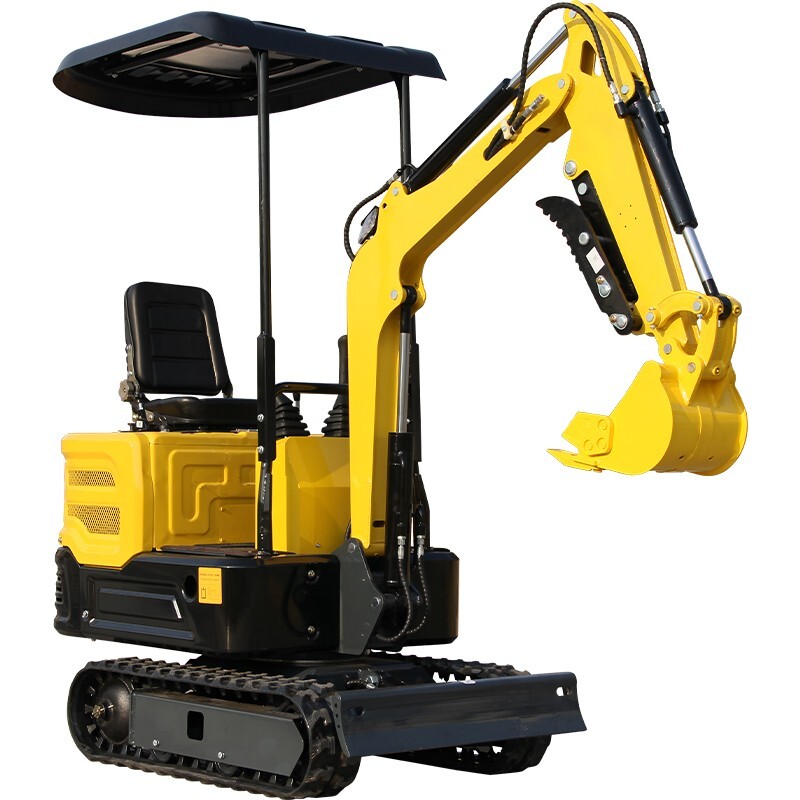 Free Shipping 13.5HP 2025 Mini Excavator 1Ton Gasoline Digger USA ...