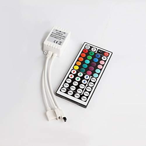 2port 44 Key Ir Remote Controller Wirelessrectifier Rgb Control Boxdual ...