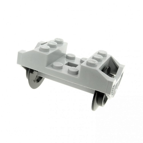 1x LEGO Axis Railway Wheel Neu-Hell Grey Wagon Train 9V 2879 bb0837 ...