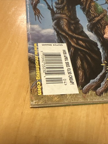 Mad Magazine April 2003 #428 The Lord Of The Rings The Two Towers ...