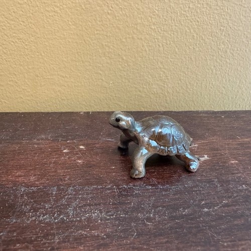 Hagen Renaker Vintage Miniature Brown Tortoise Turtle Figurine | eBay