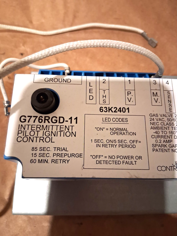 LENNOX ARMSTRONG DUCANE 63K2401 INTERMITTENT PILOT IGNITION CONTROL ...