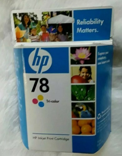 HP 78 Tri Color Orginal Ink Cartridge C6578DN Genuine 10/2009 Expired ...