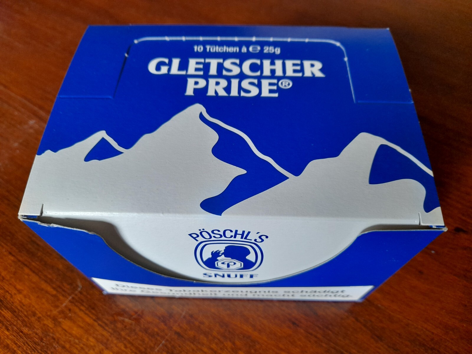 Gletscherprise Snuff Schnupftabak 5 X 25 g Frisch und OVP Gletscher ...