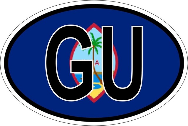 Sticker Oval Flag Vinyl Country Code GU Guam EBay sticker-oval-flag-vinyl-country-code-gu-guam-ebay
