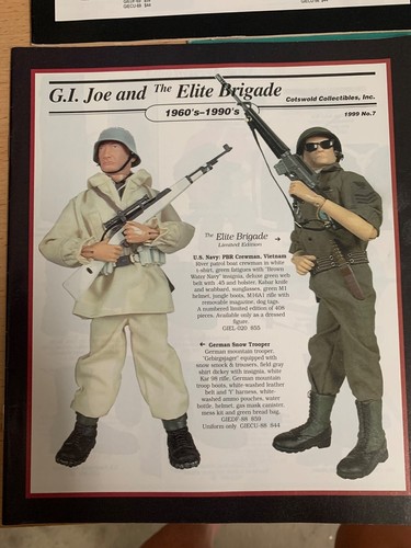 G.I. Joe & Elite Brigade Vintage Cotswold Catalogs 13 Issues from 1999 ...