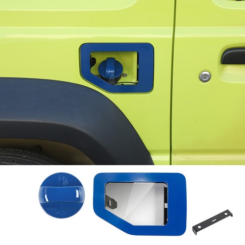 For Suzuki Jimny 2019+ Inner/Transparent Fuel Tank Gas Cap Cover Alloy ...