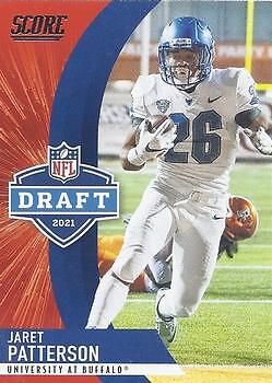 2021 Score NFL Draft #20 Jaret Patterson Rookie RC Card | eBay