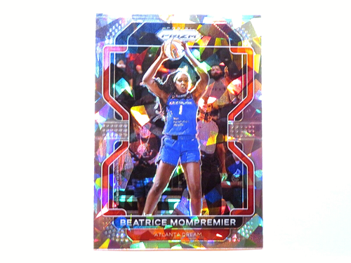 2022 Panini Prizm Basketball WNBA Beatrice Mompremier Cracked Ice Card ...