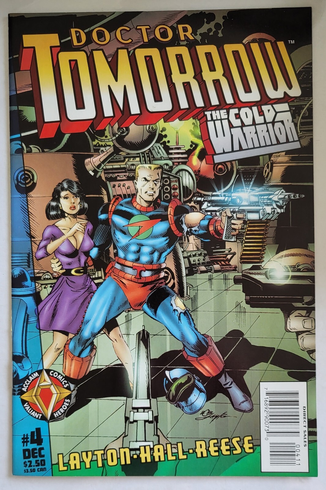 Acclaim Comic Book....Doctor Tomorrow #4, December 1997, Very Good ...