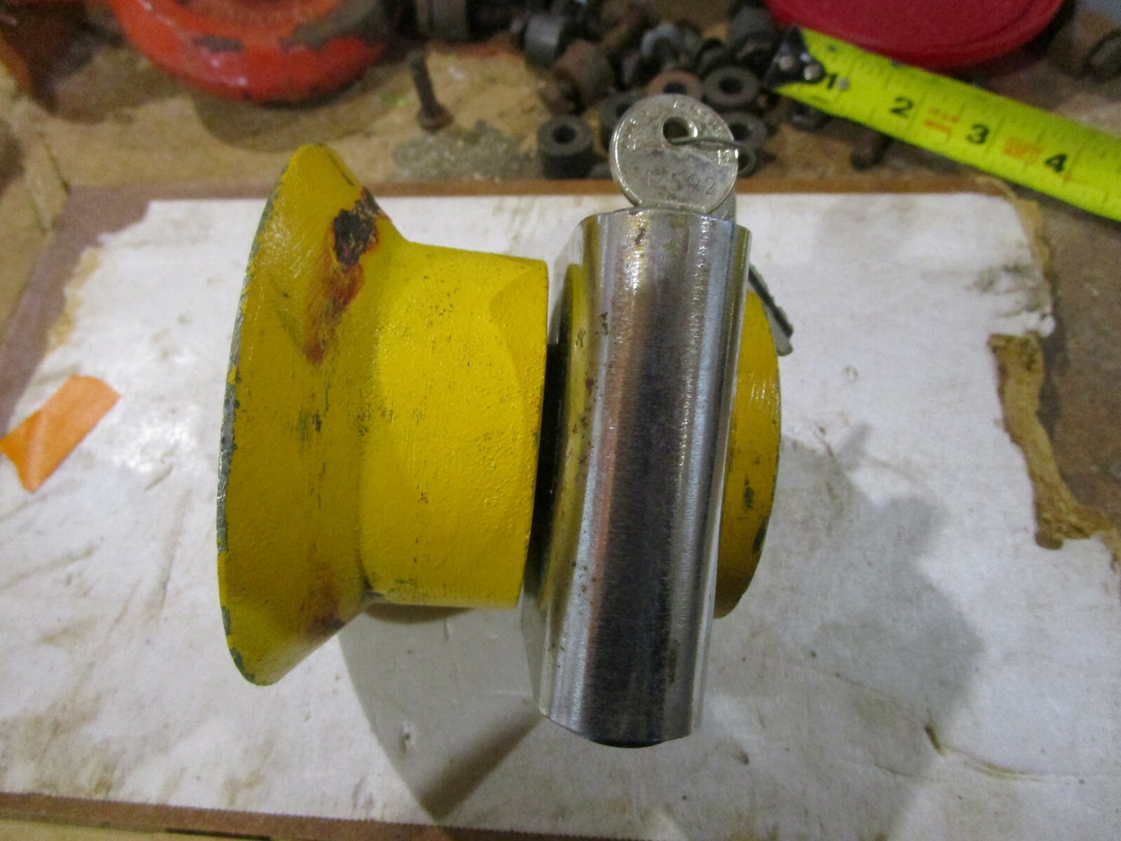 3" Sabot Universal Trailer Boot Lock w/2 Keys | eBay