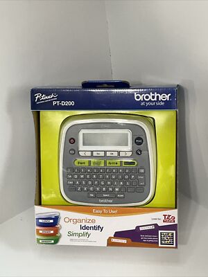 Brother P-Touch PT-D200 Label Thermal Printer 12502631897 | eBay