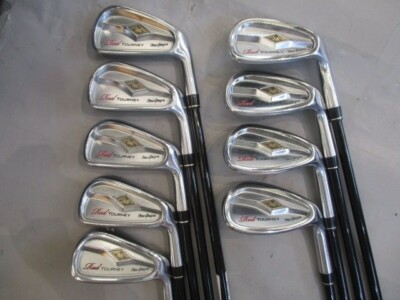 Macgregor Red TOURNEY Irons #4-9.P.A.S(9Clubs)/RT/Flex:SR/Iron set | eBay