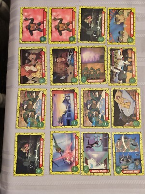Teenage Mutant Ninja Turtles 42 Card Lot | eBay
