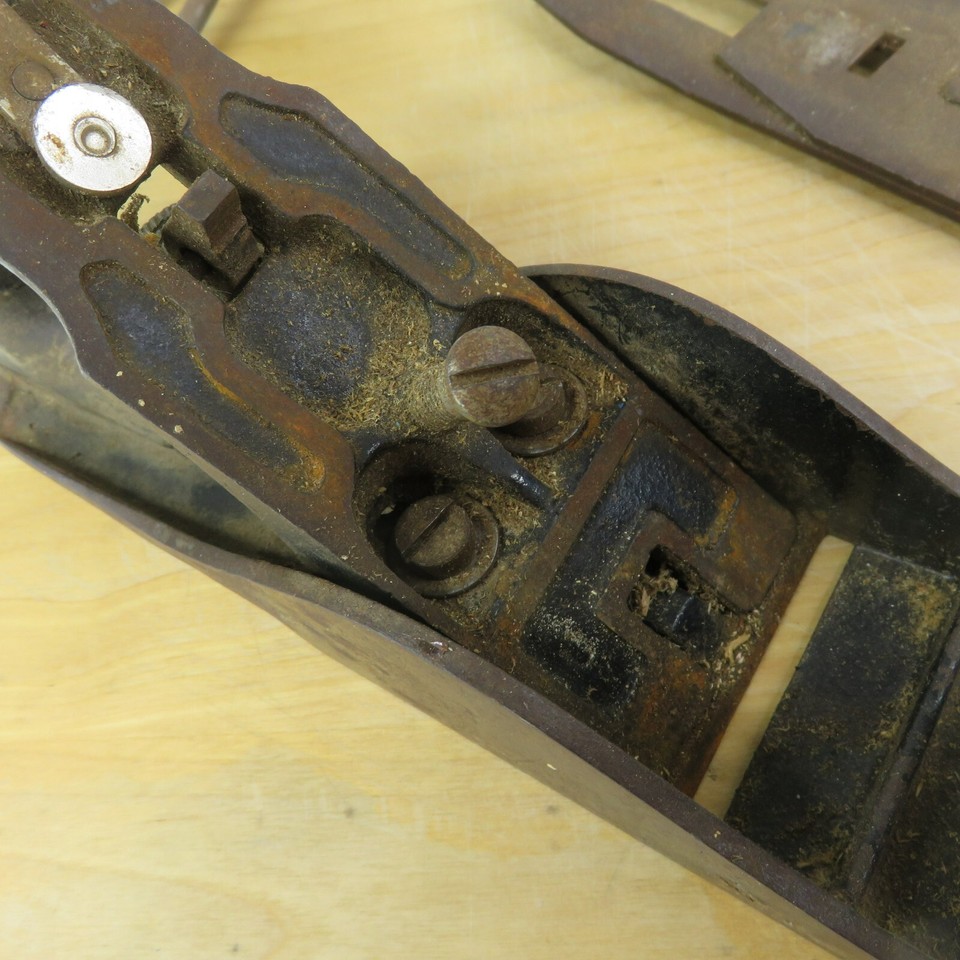 Wards Master Jack Plane No 3 Vintage Smoothing Wood Smooth Bottom Hand ...