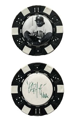 EASY E NWA - GANGSTER RAP MUSIC LEGEND - *SIGNED* POKER CHIP - SOUVENIR ...